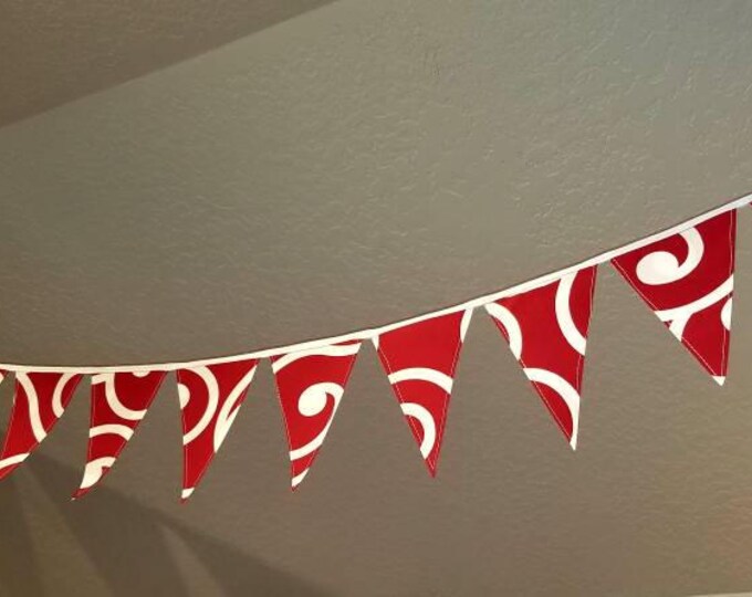 12 Ft String of Bunting Flags Multicolored Design - Etsy