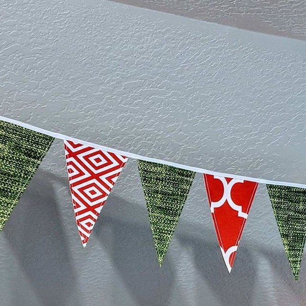 Christmas Bunting - Etsy
