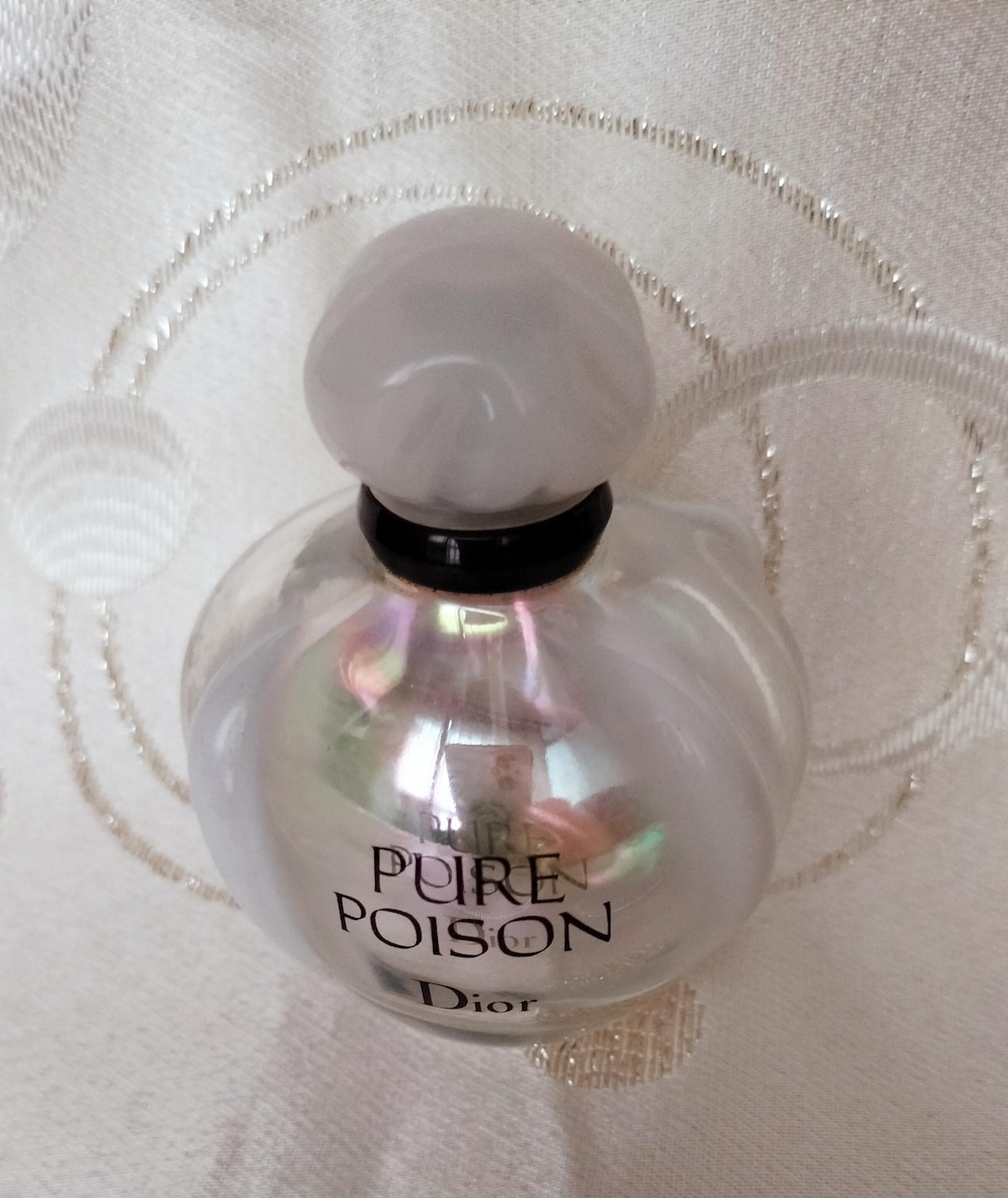 Vintage PURE POISON Eau De Parfum Bottle, Empty Dior Bottle Complete ...