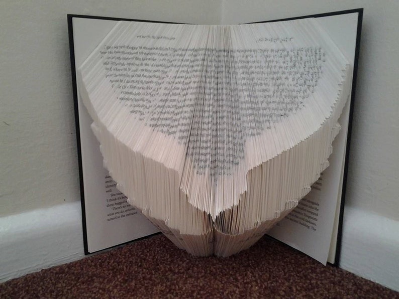 Book Folding Wings Pattern & Instructions - Etsy