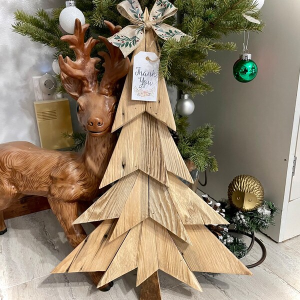 Wooden Tree Decor - Etsy