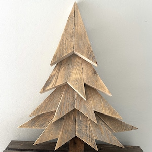 Rustic Wooden Tree Decor Christmas Decor Holiday Decor - Etsy Canada