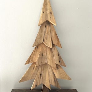 Rustic Wooden Tree Decor Christmas Decor Holiday Decor - Etsy Canada