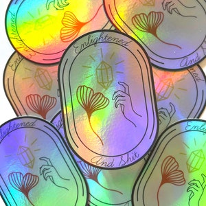 Spiritual Gift, Vinyl Waterproof Sticker, Friend Gift, Water Bottle ...