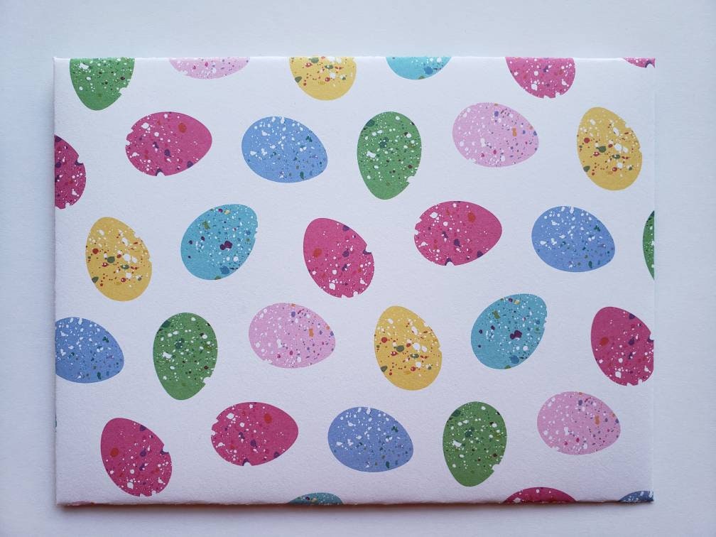 Spring Easter Envelopes Handmade Assorted Set of 6 - Etsy.de