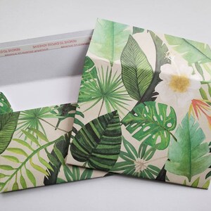 Tropical Tribal-themed Envelopes Handmade Thank You Notes, Assorted Set ...