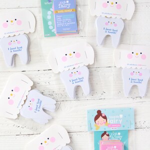 I Just Lost A Tooth Sticker Set 12 Dentist Stickers Tooth Fairy ...