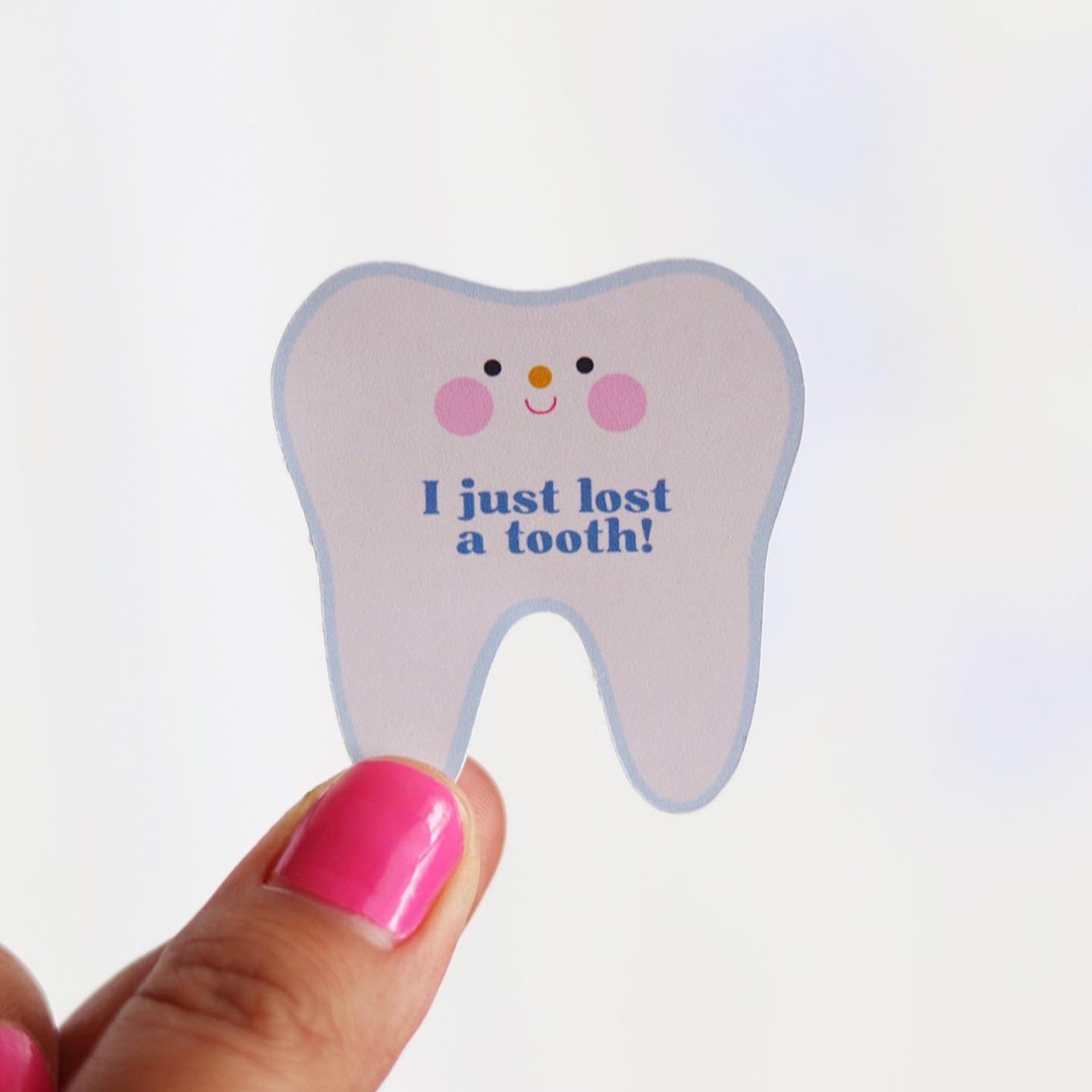 I Just Lost A Tooth Sticker Set 12 Dentist Stickers Tooth | Etsy