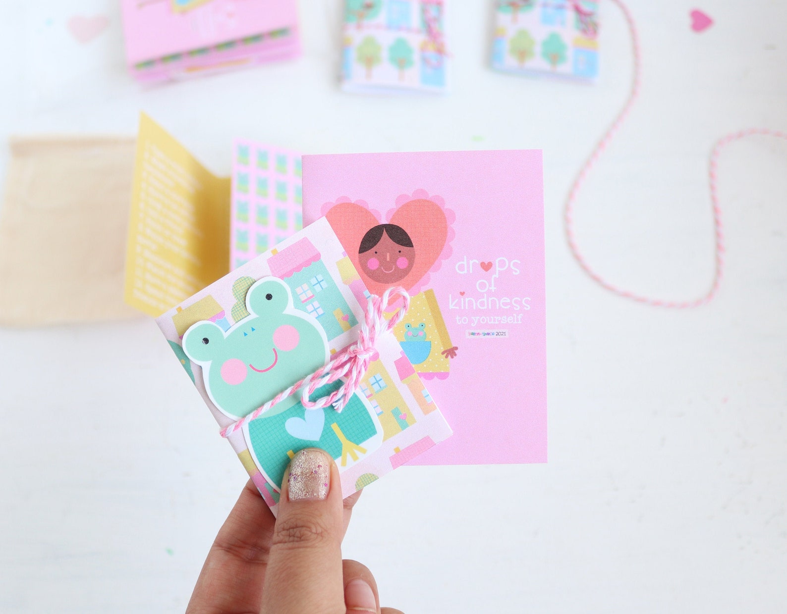 Gift for Friend Zine Happy Mail for Friend Positive Mini - Etsy