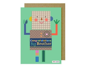 Big Brother Card Congratulations - Etsy