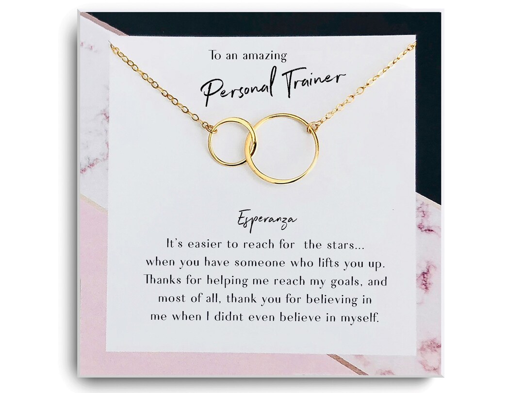 Gift Necklace for Personal Trainer - Personal Trainer Gifts- Fitness ...