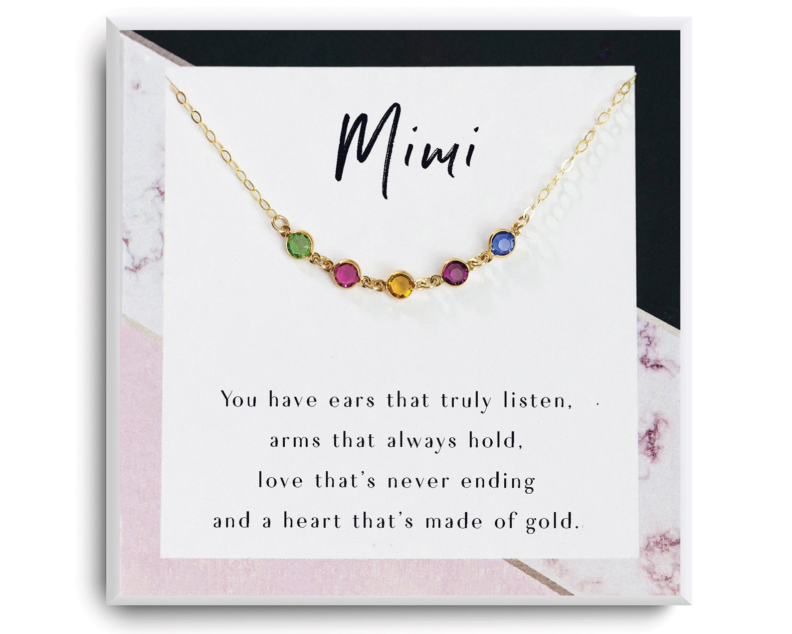 Mimi Necklace - Mimi Gift - Best Mimi Ever - Mimi Necklace - Mimi ...