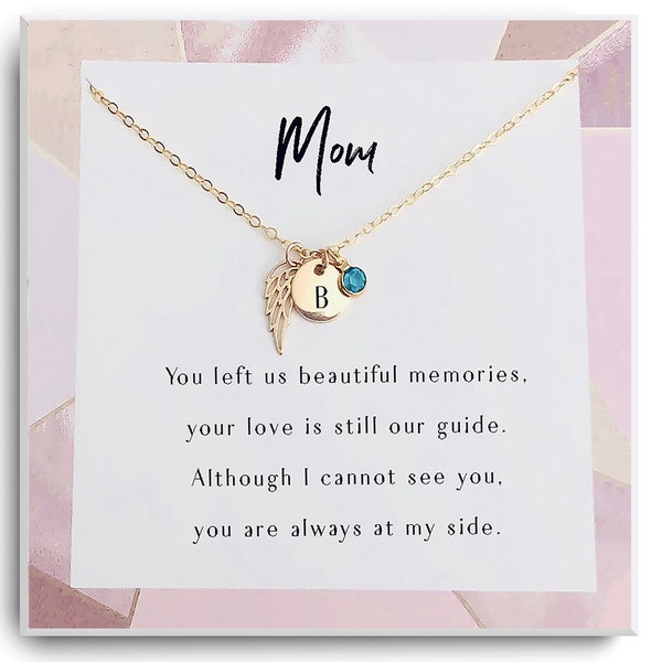 Mom Memorial Jewelry - Etsy