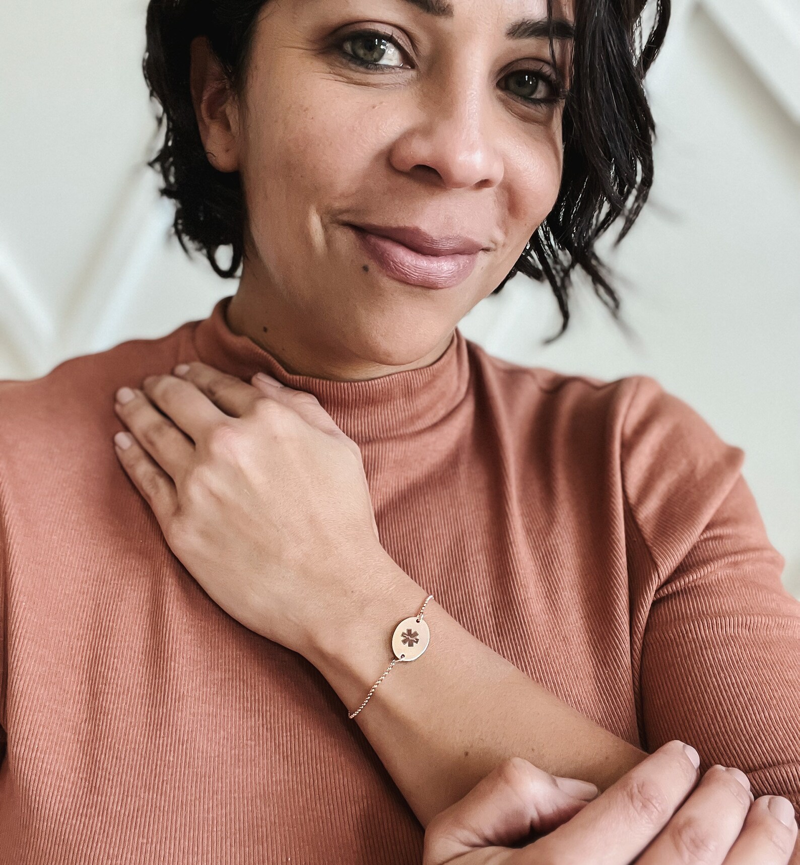 Custom Medical ID Bracelet Medic Alert Jewelry Allergy Bracelet Kids ...