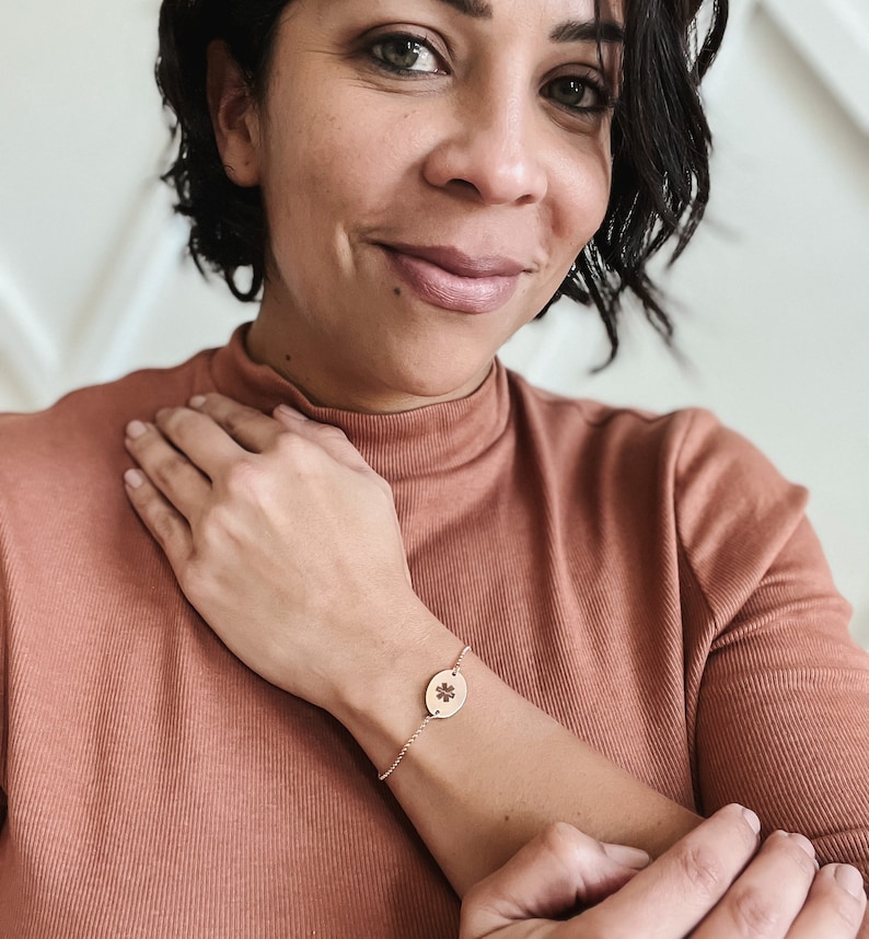 Diabetic Alert Bracelet Custom Medical ID Bracelet Medic - Etsy