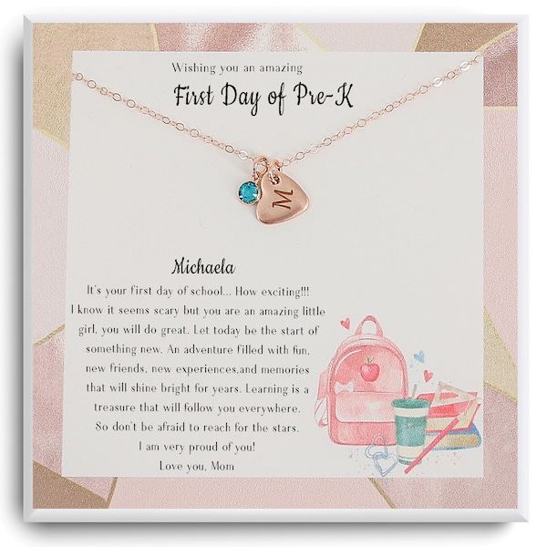 First Day of Pre K - Etsy