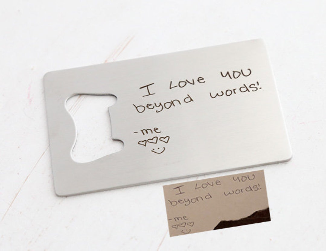 Father's Day Gift - Wallet Card -credit Card Bottle Opener ...