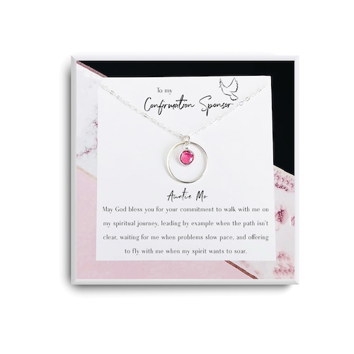 Confirmation Sponsor Thank You Gift Custom Catholic - Etsy