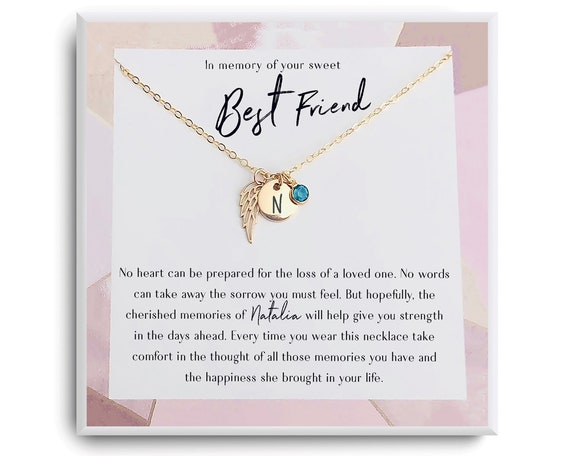 Loss of Best Friend Gift Grief Gift Friend Remembrance - Etsy
