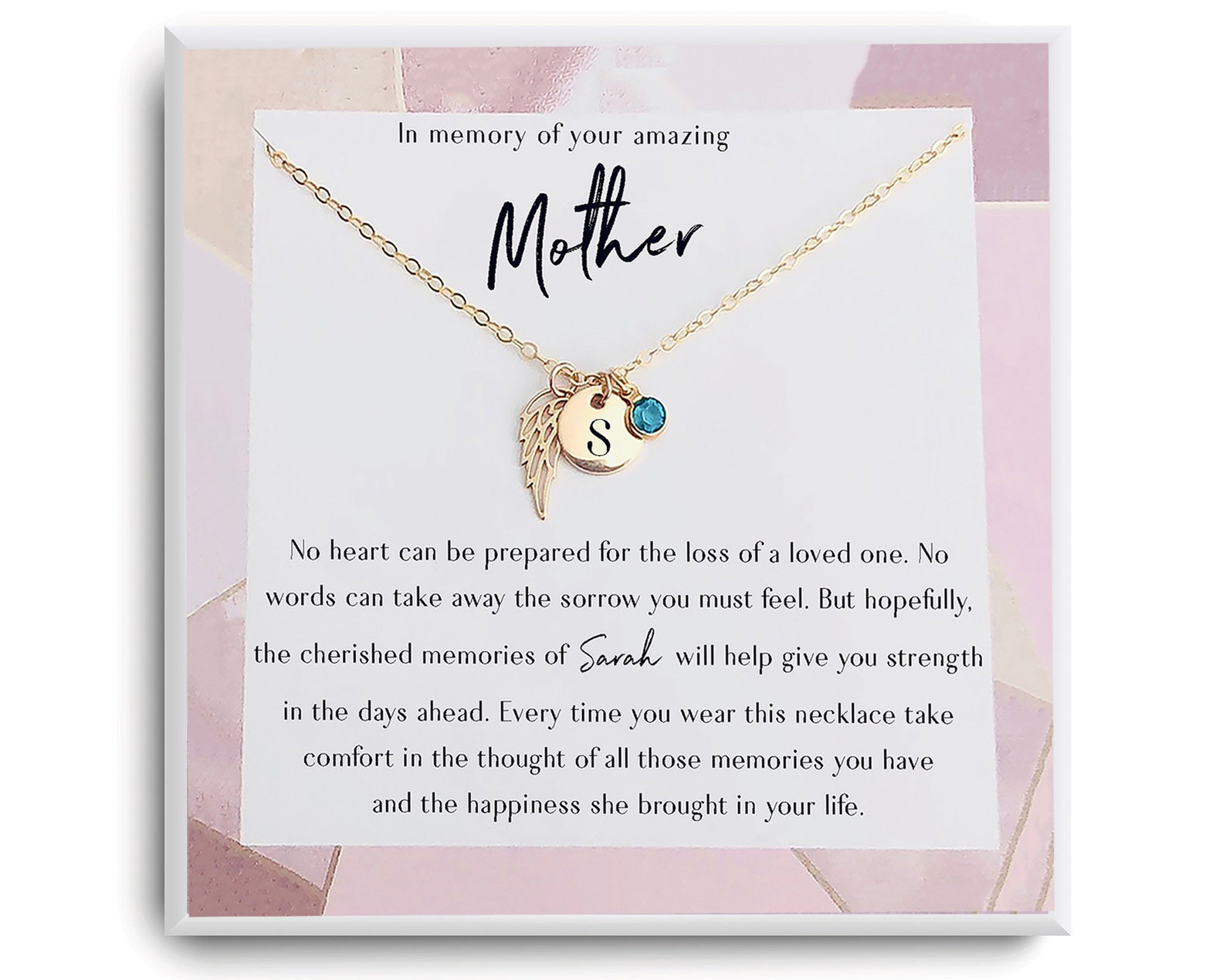 Loss of Mother Gift - in Memory of Mom - Grief Gift - Mother ...