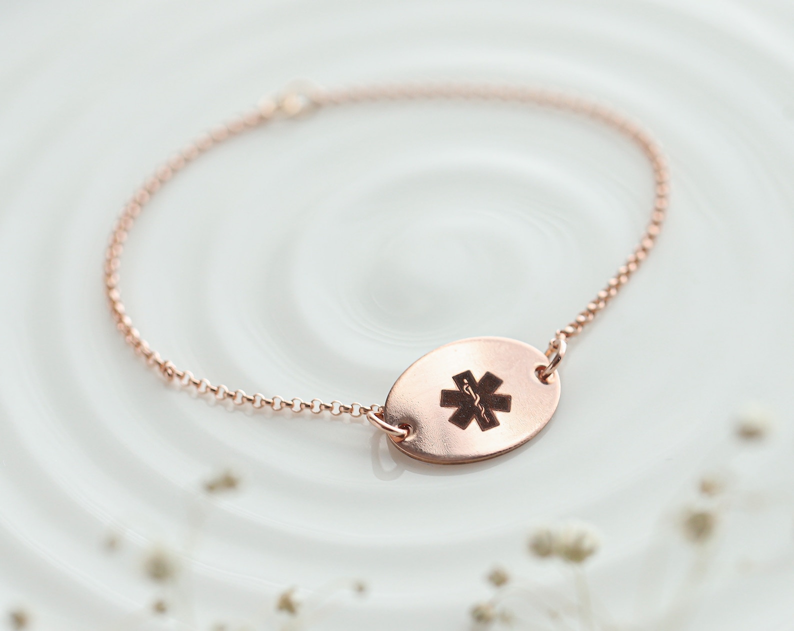 Custom Medical ID Bracelet Medic Alert Jewelry Allergy Bracelet Kids ...