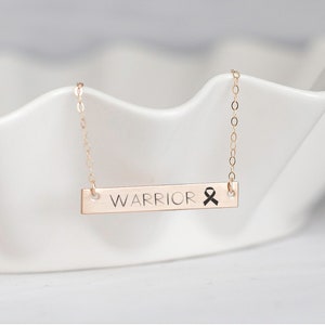 Warrior Gift Necklace - Strength of a Fighter - Survivor Jewelry ...