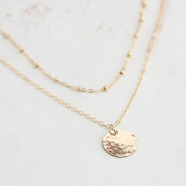 Layered Necklace Set - Etsy
