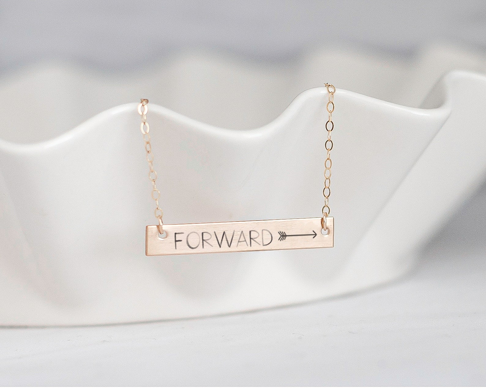 Keep Moving Forward Jewelry Inspirational Gifts for Women - Etsy