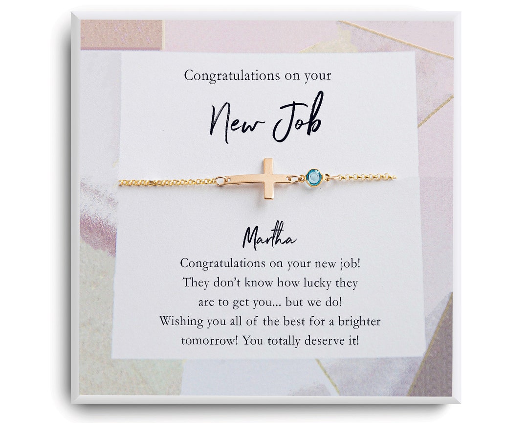 NEW JOB GIFT - Congratulations Gift for Women- Job Promotion Gift ...