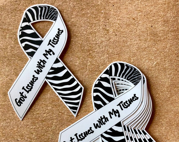 Ehlers Danlos Awareness Ribbon - EDS Sticker - Rare Disease Awareness ...