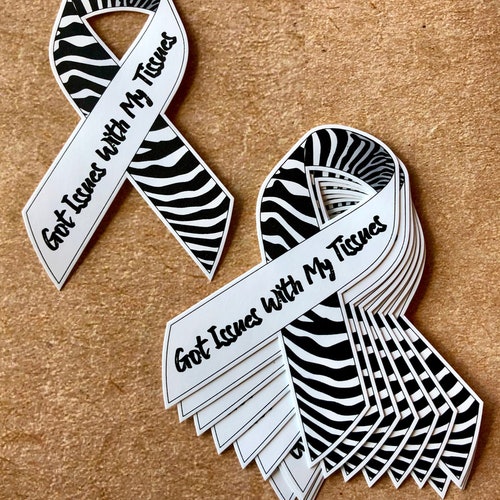 Ehlers Danlos Awareness Ribbon EDS Sticker Rare Disease - Etsy
