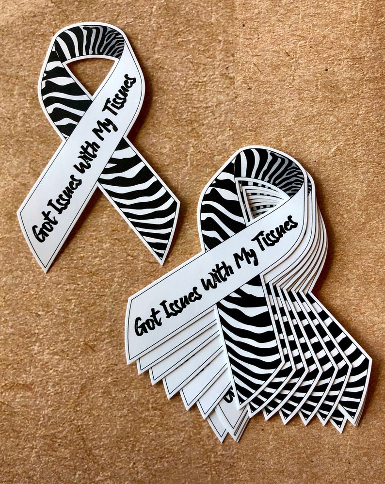 Ehlers Danlos Awareness Ribbon EDS Sticker Rare Disease | Etsy