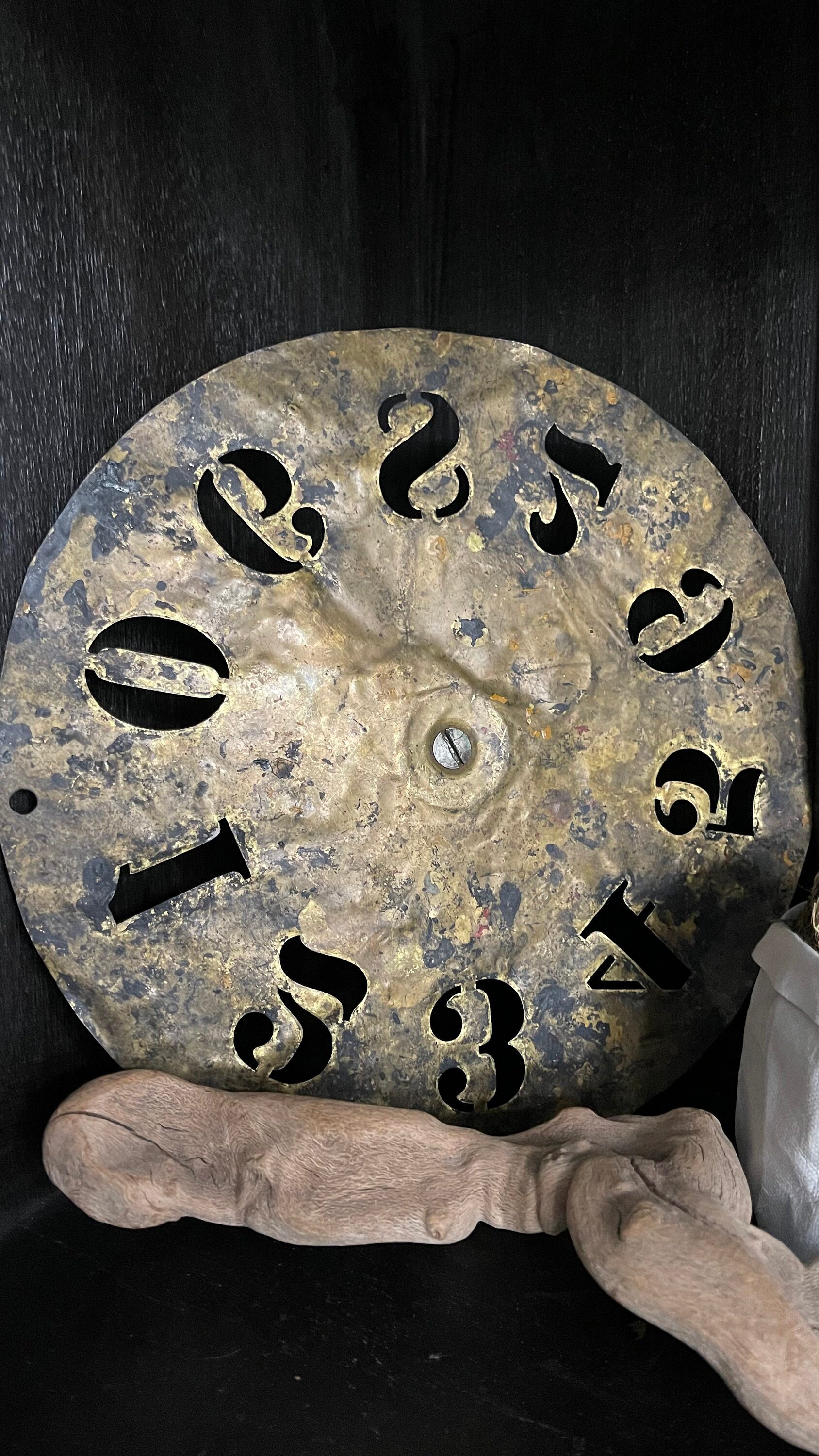 Vintage Antique Brass Number Stencil Vintage Decor Home - Etsy