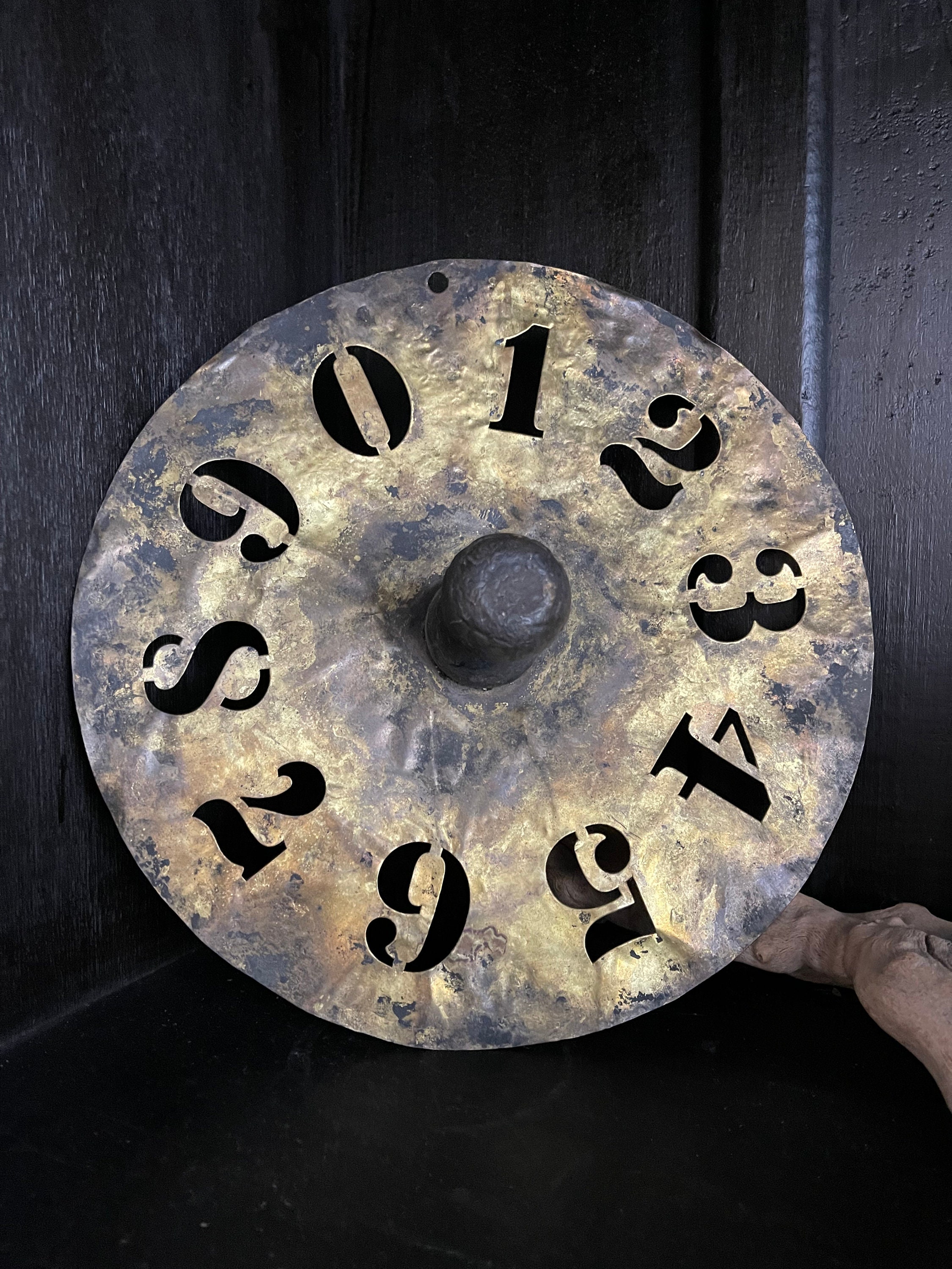 Vintage Antique Brass Number Stencil Vintage Decor Home - Etsy