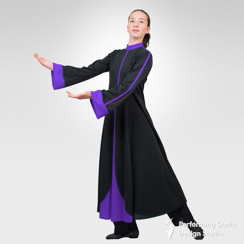 Prophet Liturgical Praise Dance Robe, Adult Ladies Sizes - Etsy
