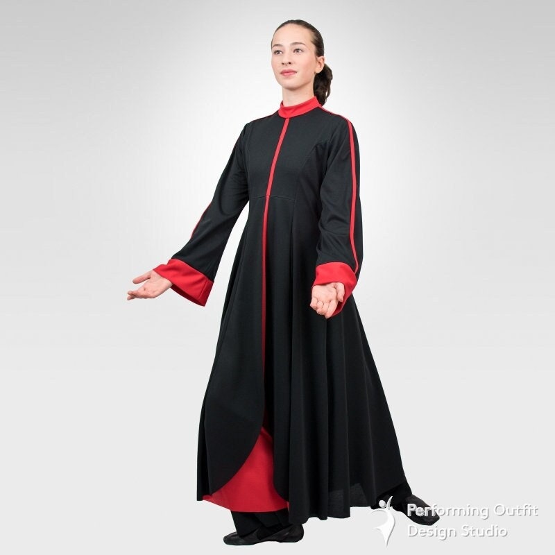Prophet Liturgical Praise Dance Robe, Girls' Sizes - Etsy