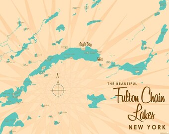 Fulton Chain of Lakes - Etsy