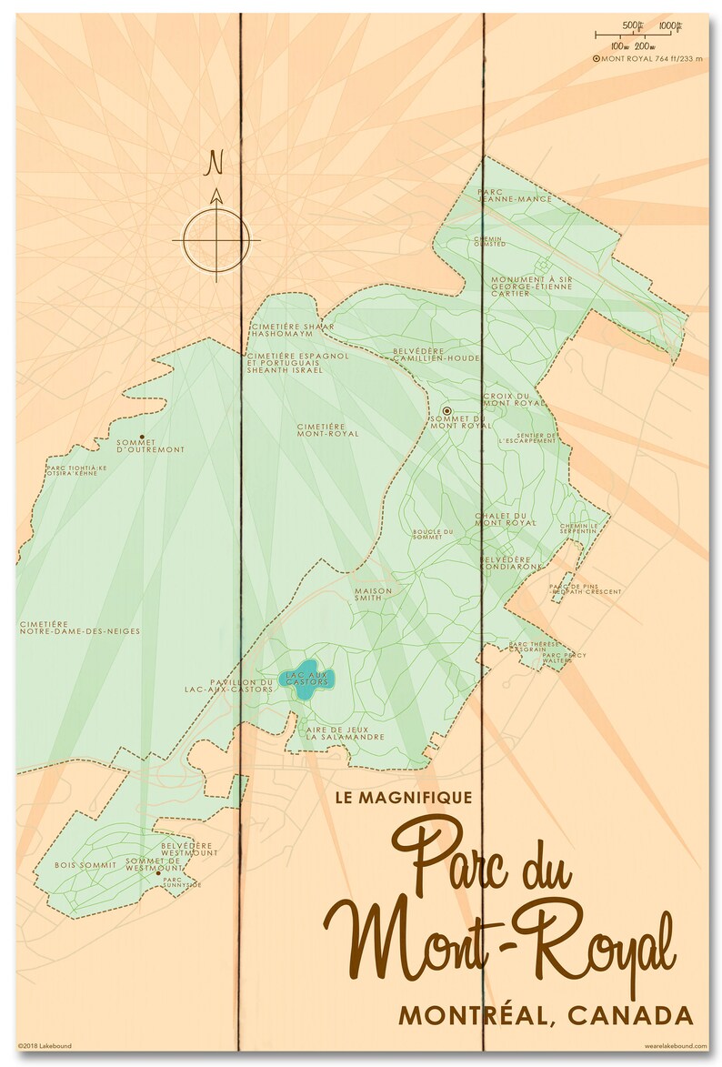 Parc Du Mont-royal Montreal Canada | Lake House Décor | Cabin Art ...