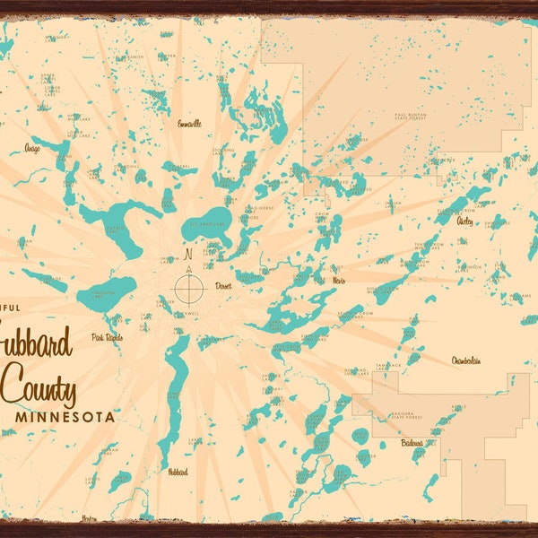 Hubbard Maps - Etsy