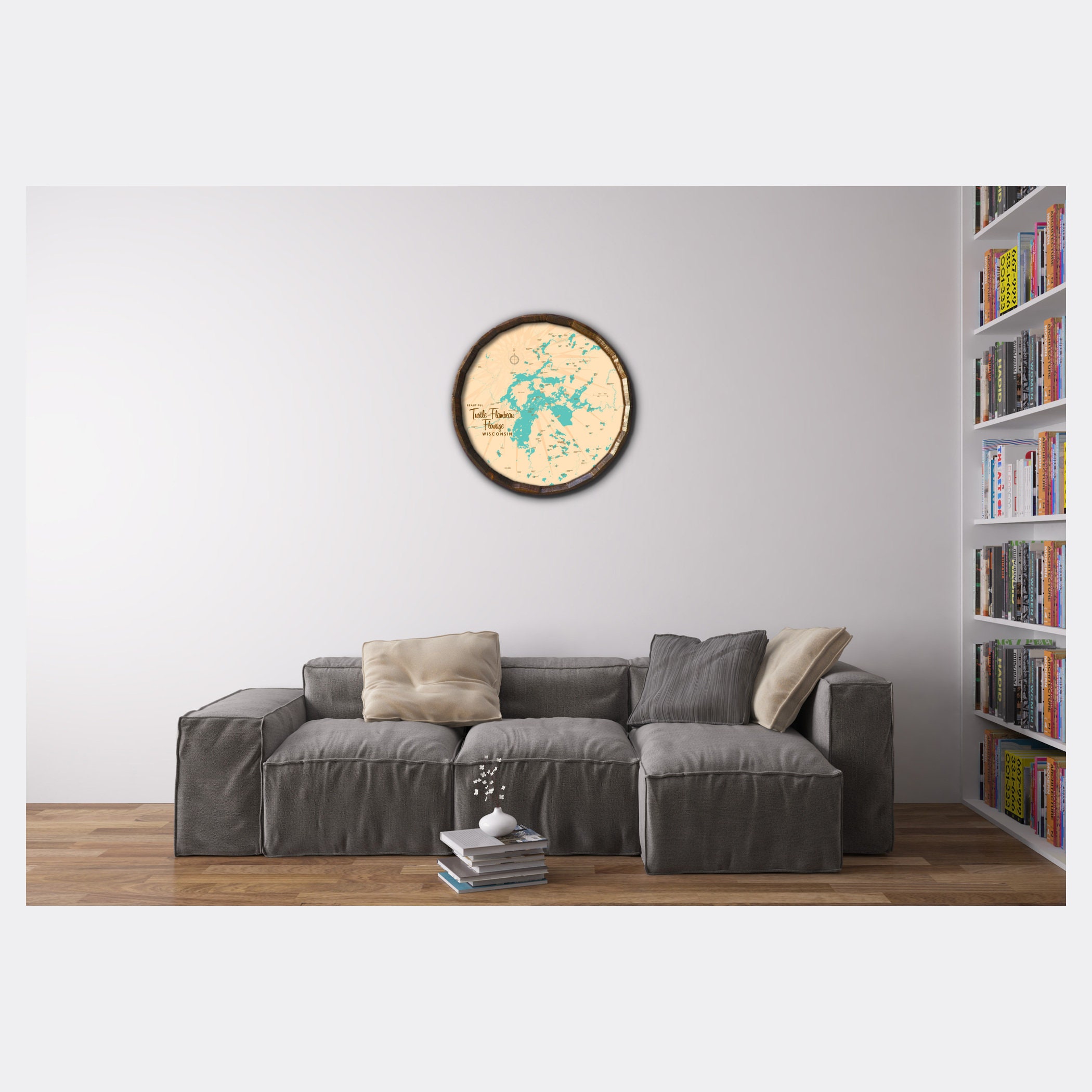 Turtle-flambeau Flowage Wisconsin | Lake House Décor | Cabin Art ...
