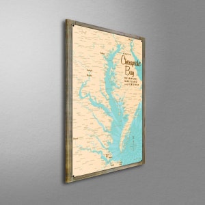 Chesapeake Bay Maryland Virginia | Lake House Décor | Cabin Art ...