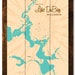Lake Dubay Wisconsin, Rustic Wood Sign Map Art - Etsy