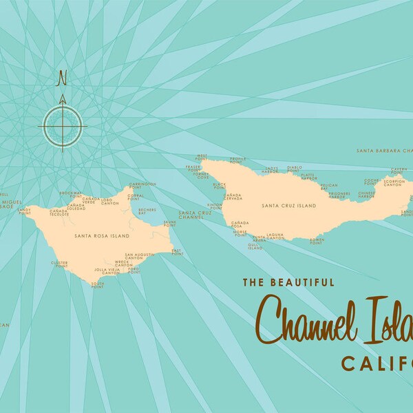 Channel Islands Svg - Etsy