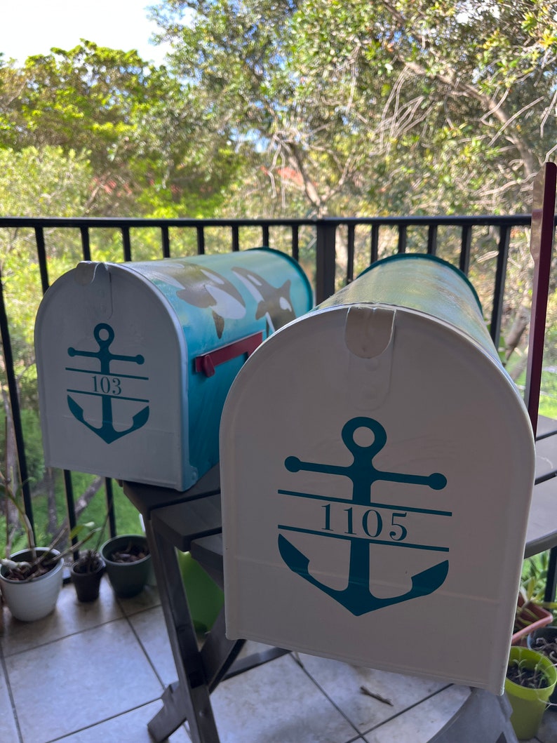 Whale Shark Hand Painted Galvanized Steel Mailbox With UV Protection ...