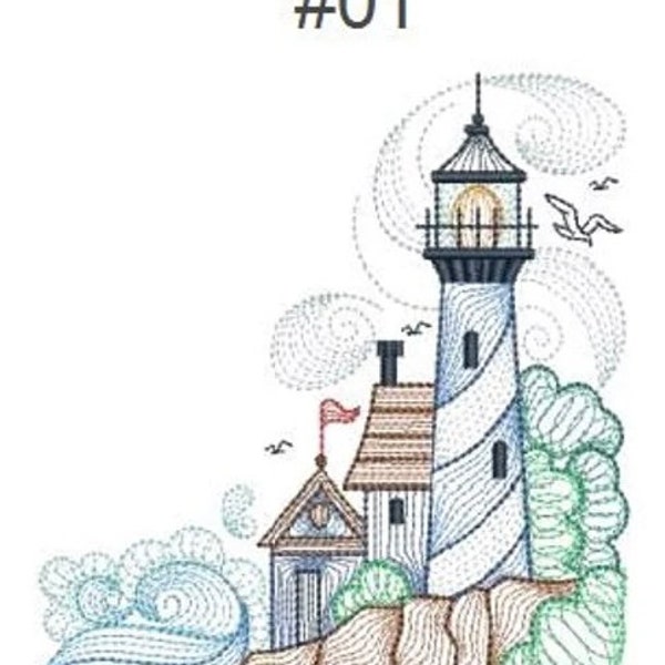 Lighthouse Quilt Blocks - Etsy