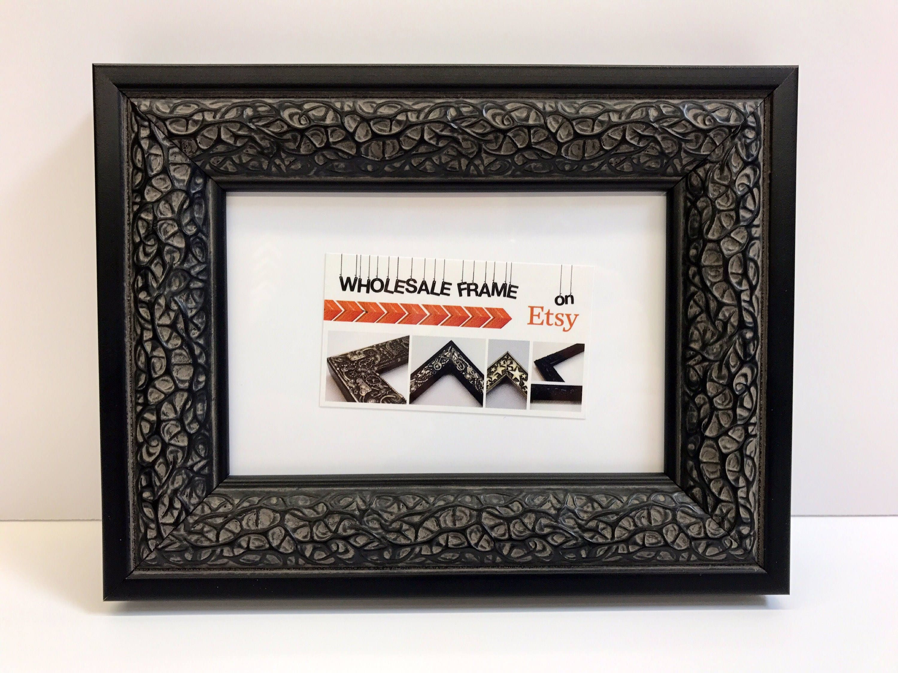 Spider Web Picture Frame Black Spider Web Picture Frame 3x5 | Etsy