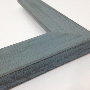 GRAY Rustic Wood Picture Frame, Grey Reclaimed Distressed Wood, All ...