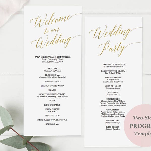 Double Sided Program - Etsy