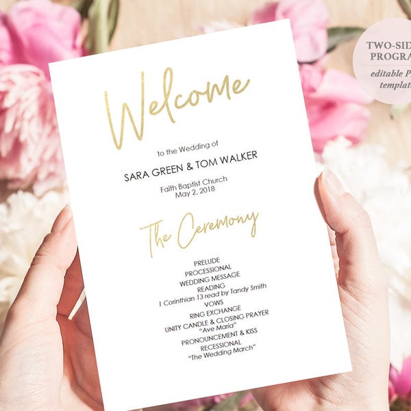 Double Sided Program - Etsy