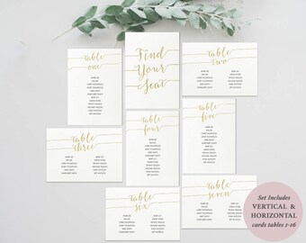 Gold Photo Frame Collage Seating Chart - Etsy